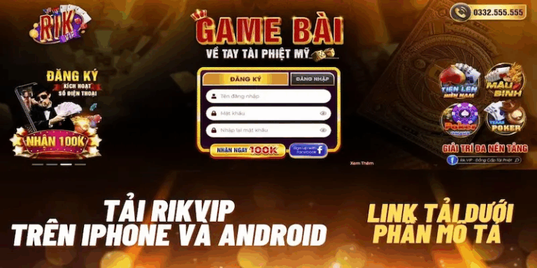 Hướng Dẫn Tải App RikVip Cho Android & iOS Nhanh Như Chớp